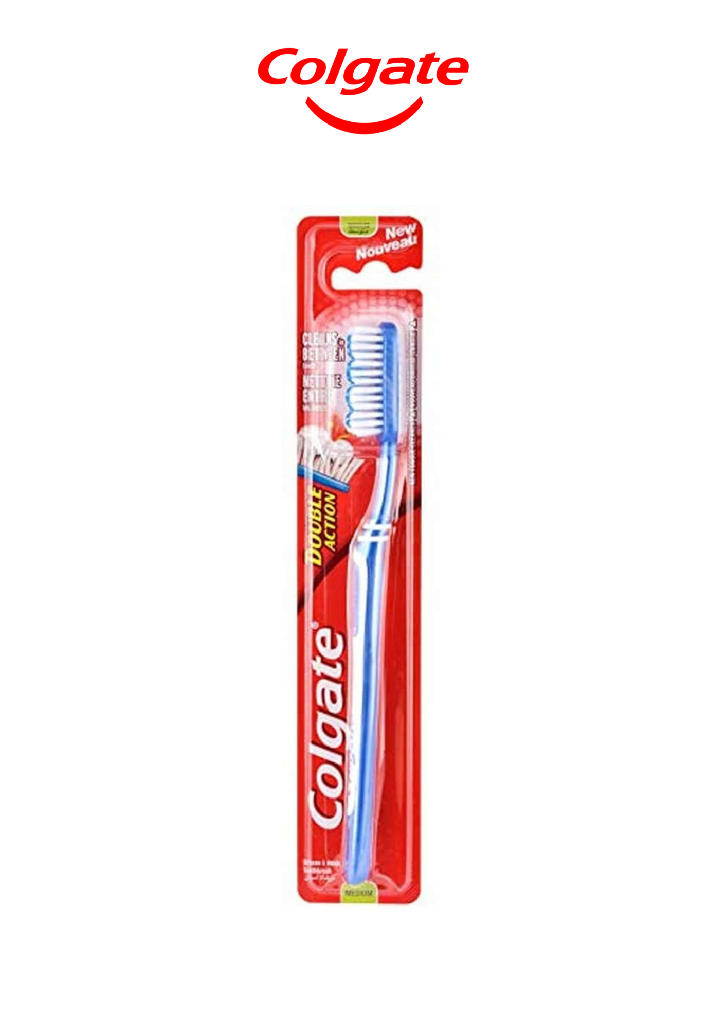 Colgate Double Action Medium Toothbrush – Watan Superstore