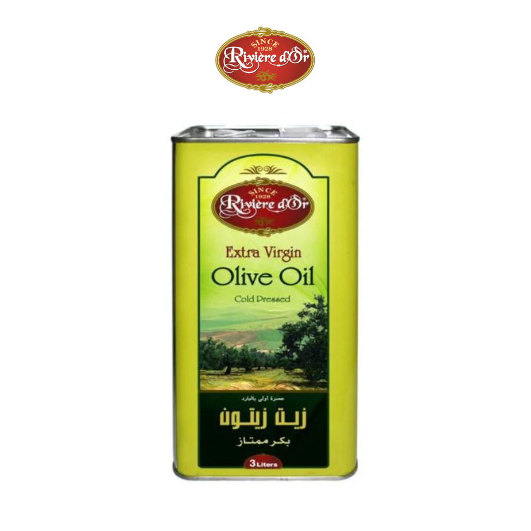 Riviere D’Or Extra Virgin Olive Oil – 3 Litres – Watan Superstore