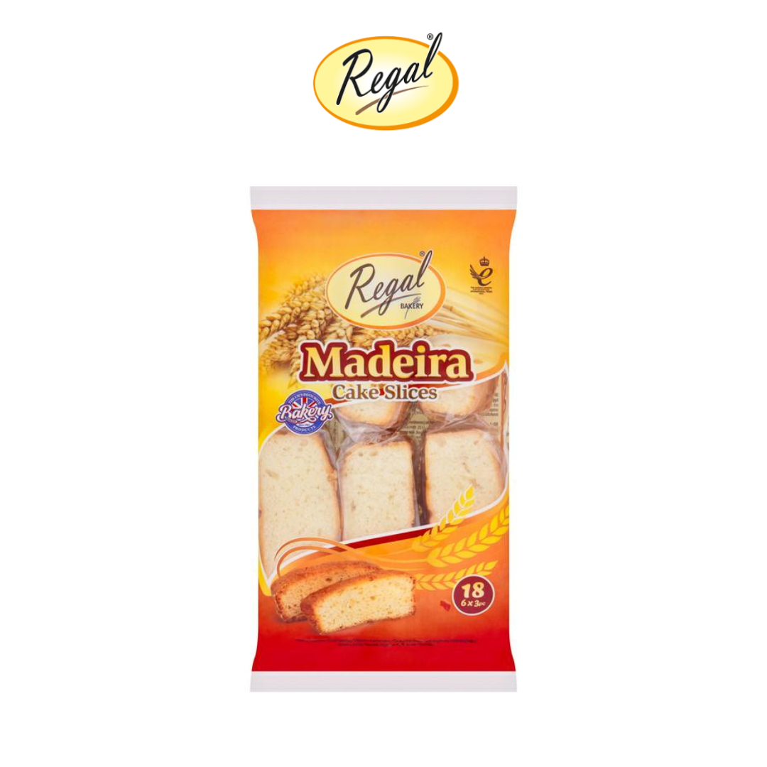 Regal Bakery Madeira Cake Slices 370g - 18 pcs – Watan Superstore