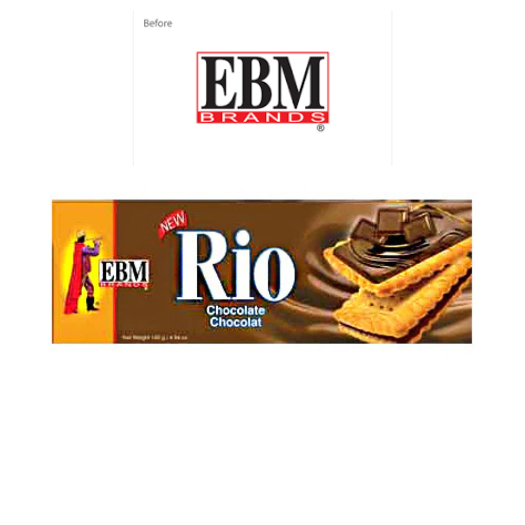 EBM Rio Double Chocolate Biscuits – Watan Superstore