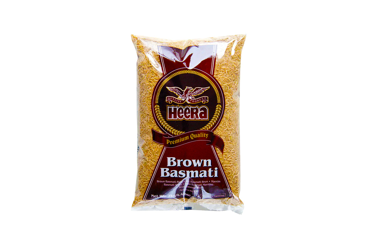 Heera Brown Basmati Rice 2kg – Watan Superstore