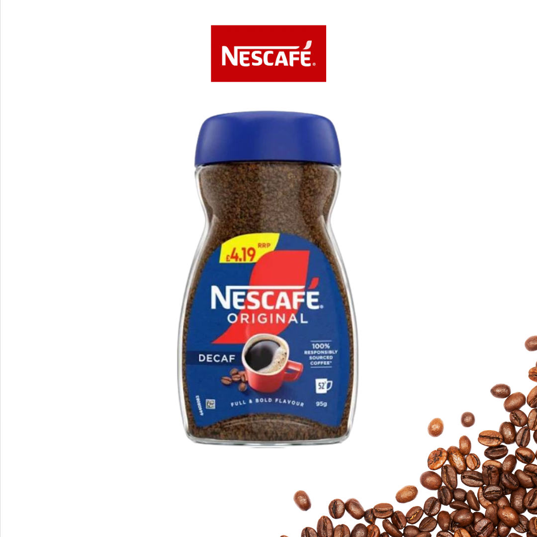 Nescafé Original Decaf Instant Coffee - 95g Jar – Watan Superstore