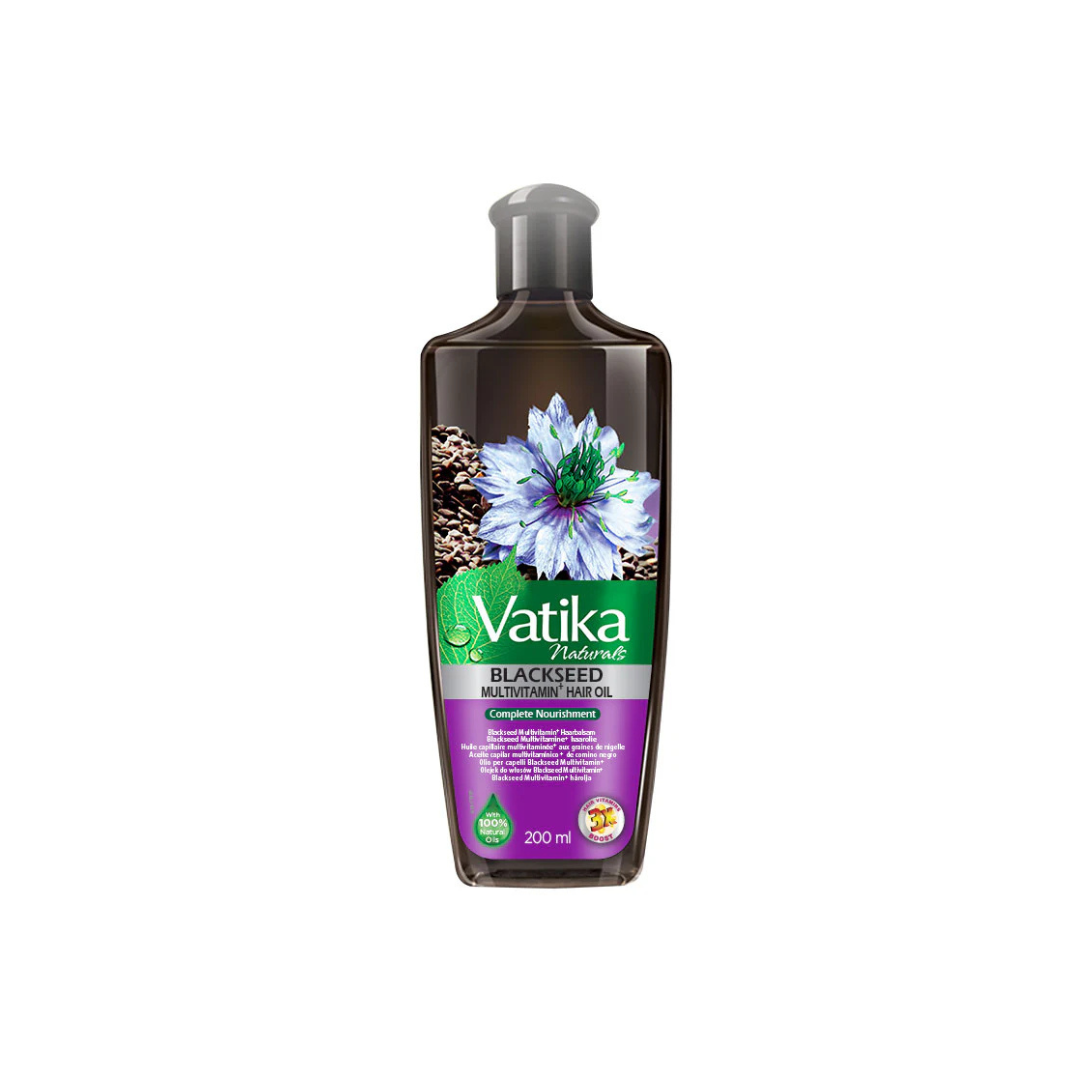 Vatika Naturals Multivitamin Blackseed Hair Oil 200ml – Watan Superstore