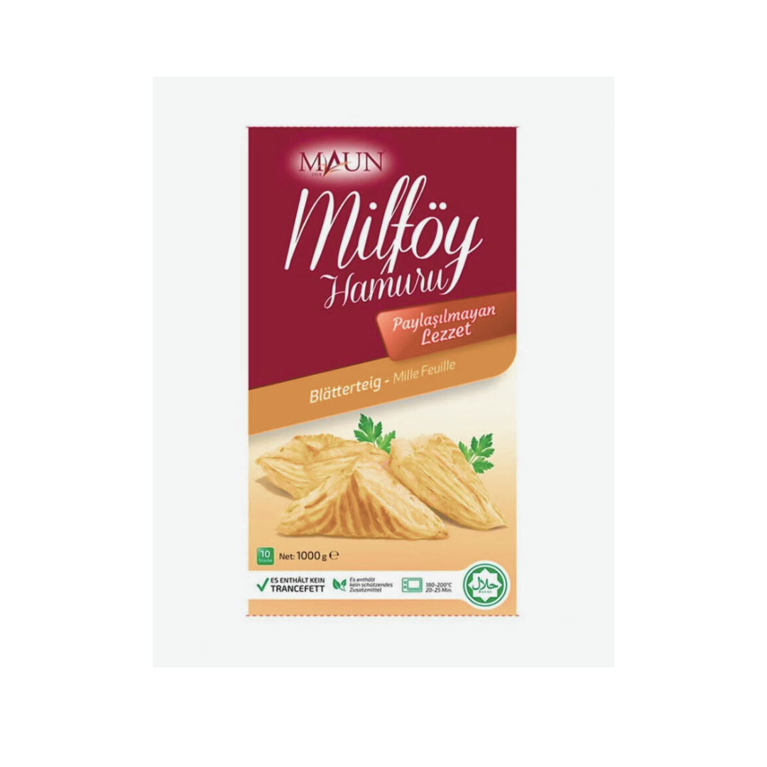 Maun Milfoy Puff Pastry Halal 1 kg – Watan Superstore