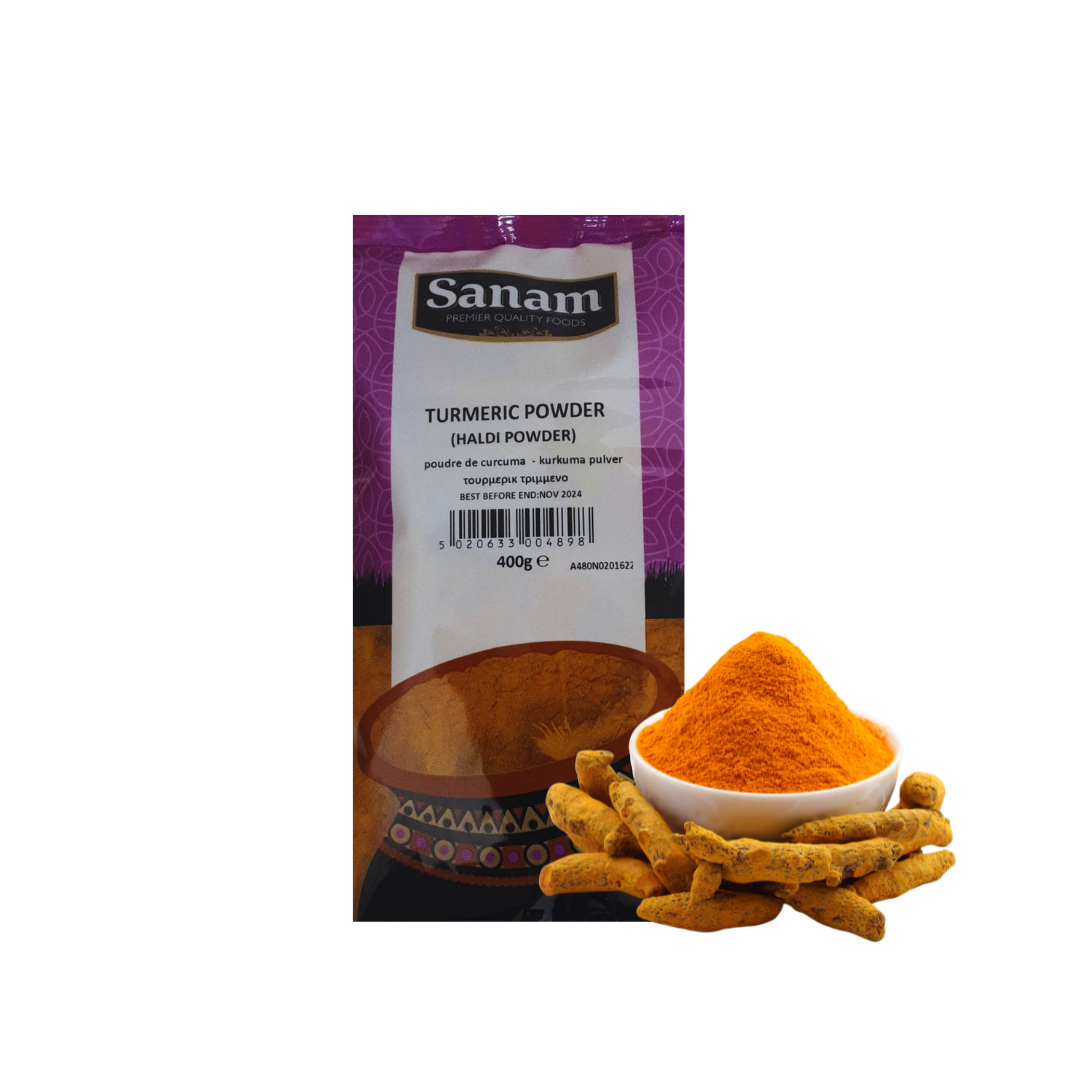 Sanam Turmeric Powder 400g – Watan Superstore