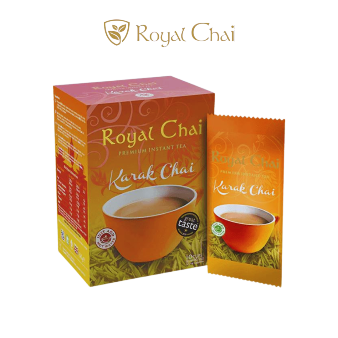 Royal Chai Karak Chai Unsweetened – 10 Sachets – Watan Superstore