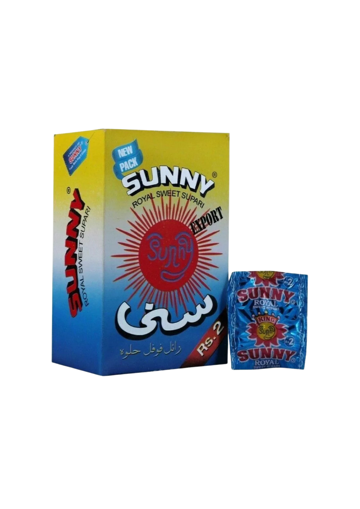 Sunny Royal Sweet Supari – 24 Sachets Box – Watan Superstore