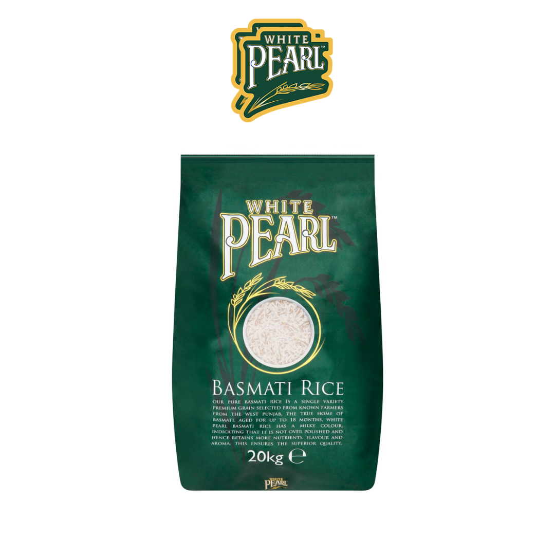 White Pearl Basmati Rice 20kg – Watan Superstore