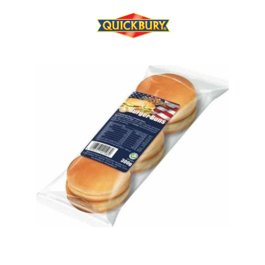 Quickbury Burger Buns Plain 6pk – Watan Superstore