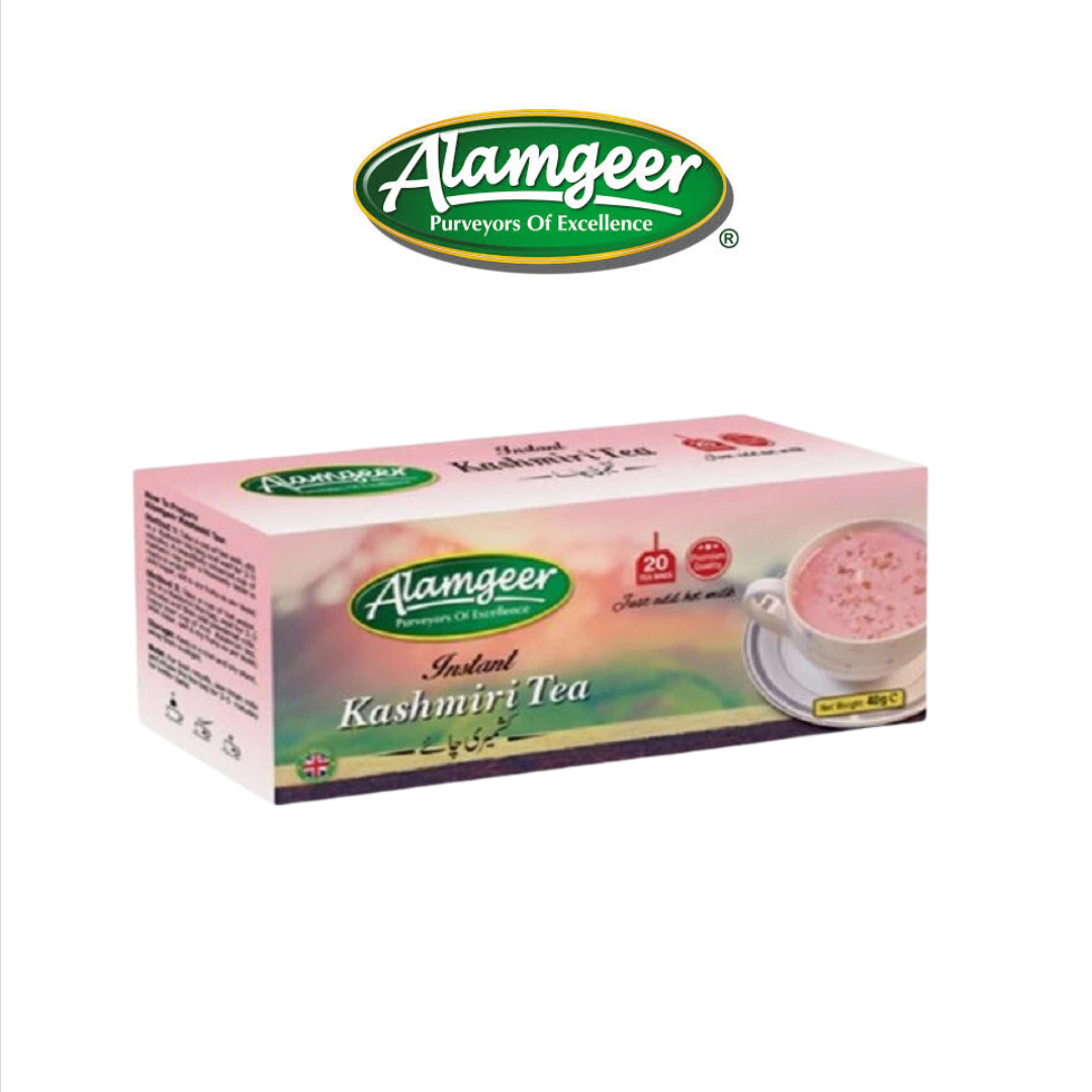 Alamgeer Kashmiri Pink Tea – 20 Tea Bags – Watan Superstore